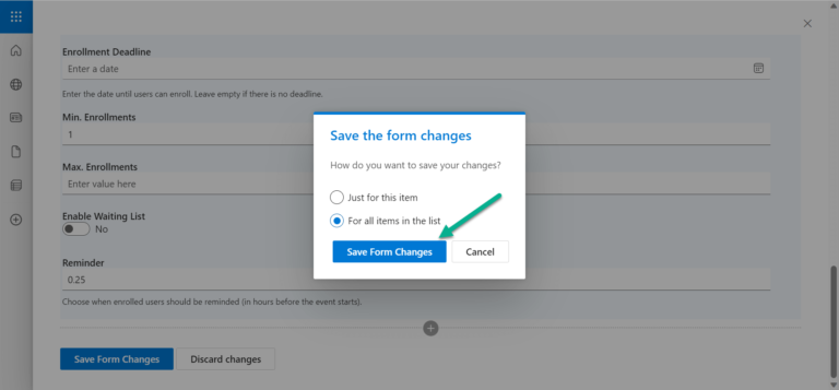 How to create recurring events in SharePoint