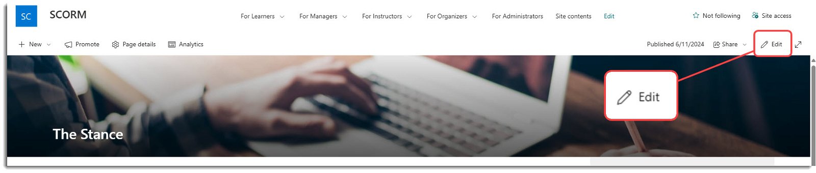 Upload & host SCORM files on SharePoint