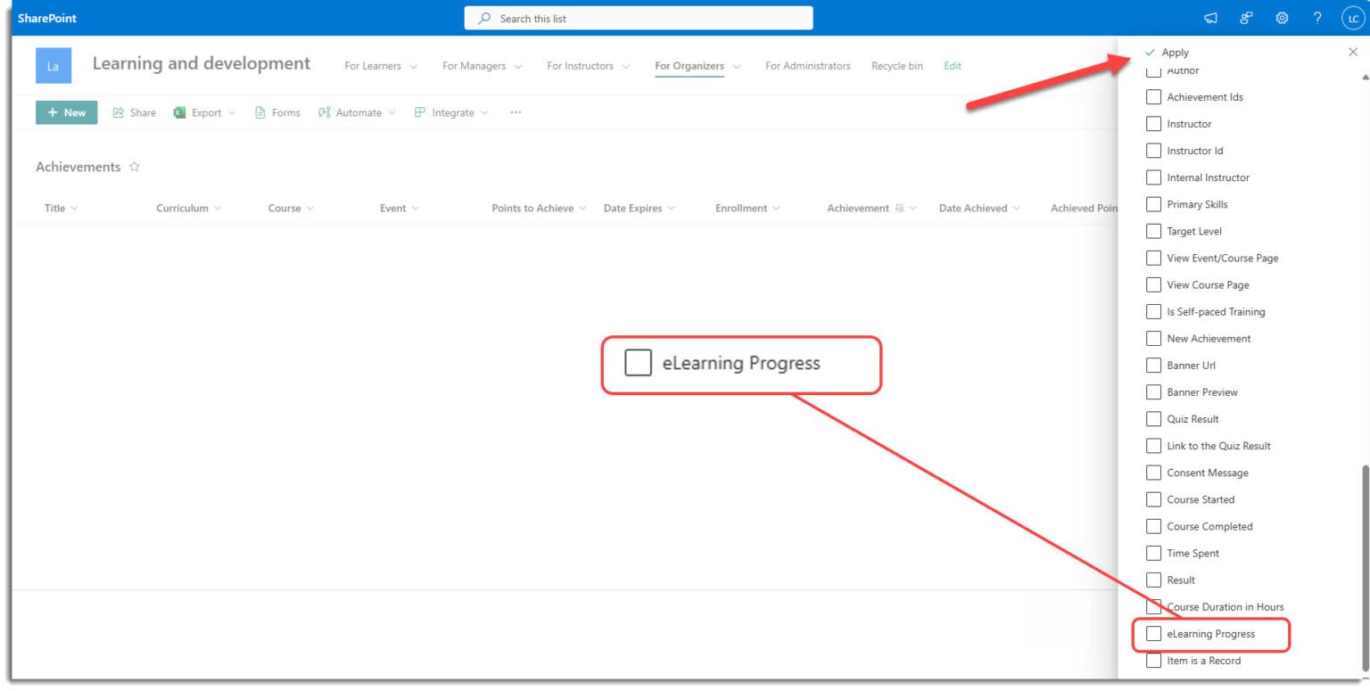 Upload & host SCORM files on SharePoint