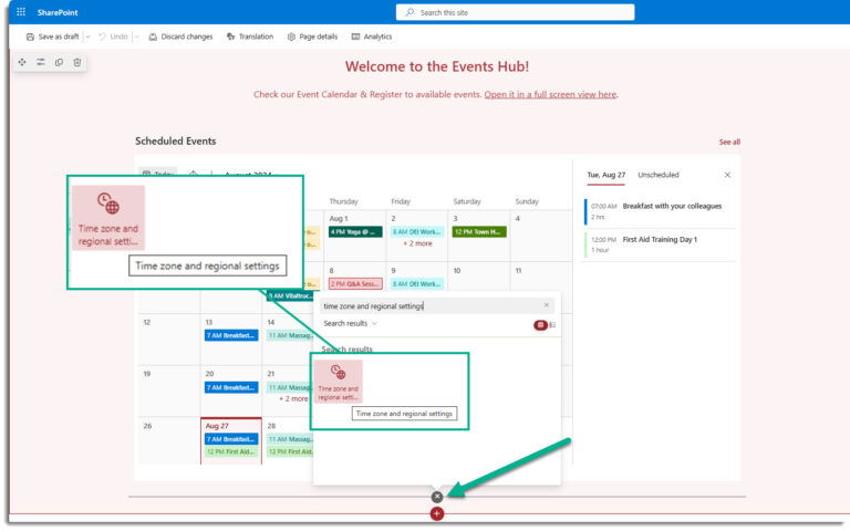 Time zone on SharePoint Online