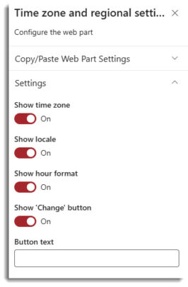Time zone on SharePoint Online
