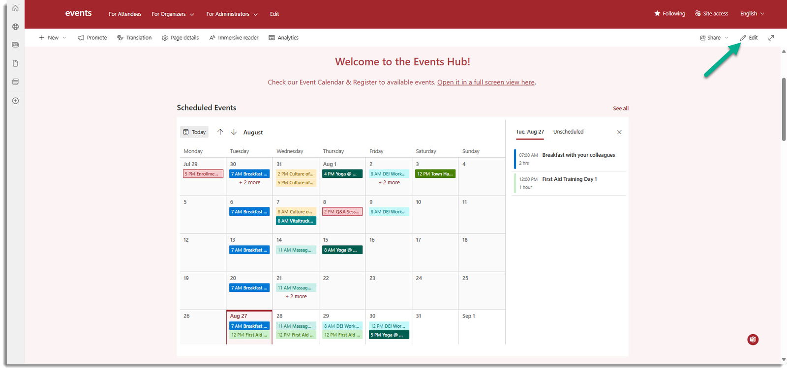 Time zone on SharePoint Online