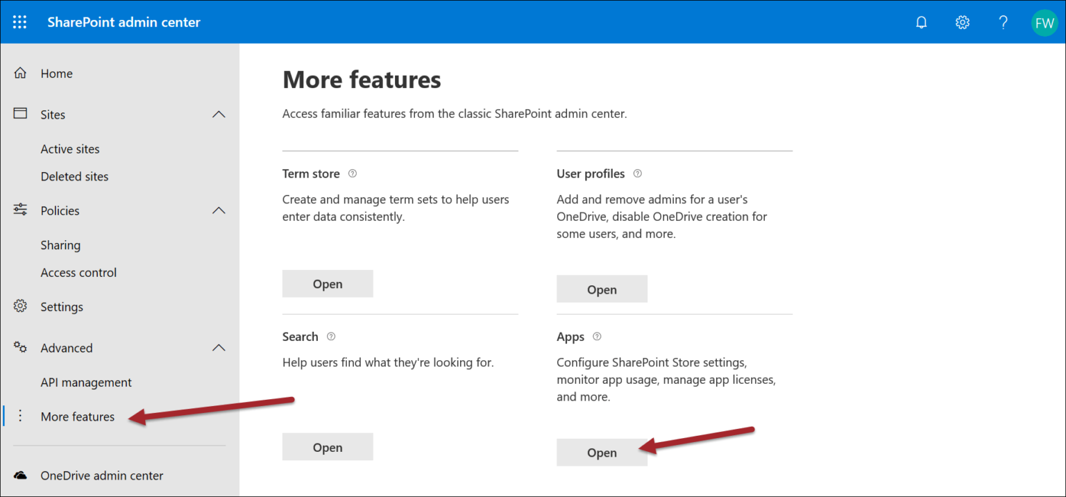 Update the SharePoint|sapiens Apps