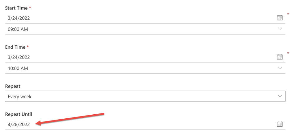How To Create Recurring Events In SharePoint Using The Event 